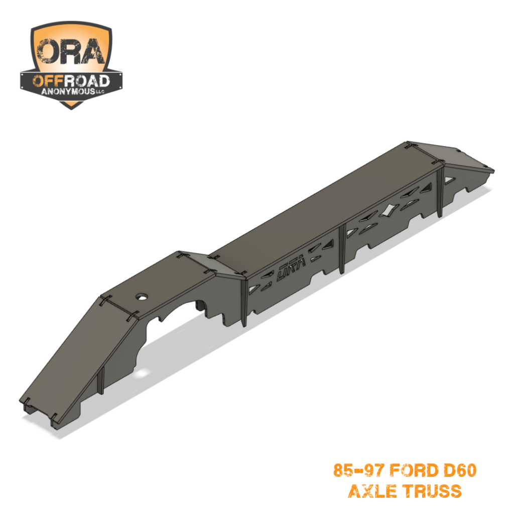 85-97 Ford Dana 60 Low Profile Truss - Trusses - Offroad Anonymous