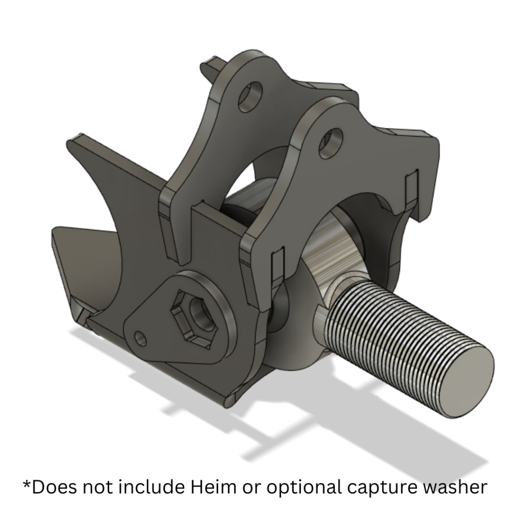 Lower Link Bracket with Shock Mount - Offroad Anonymous