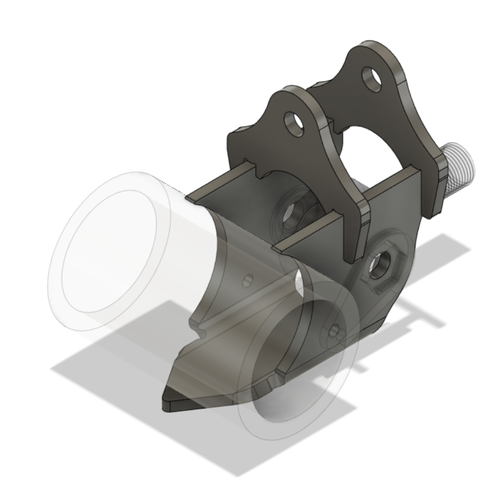 Lower Link Bracket with Shock Mount - Offroad Anonymous